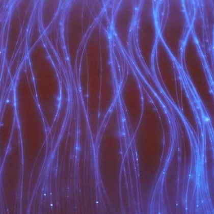 ORGANZA WHITE FABRIC (LUMINOUS FIBER OPTIC FABRIC) – Lumigram